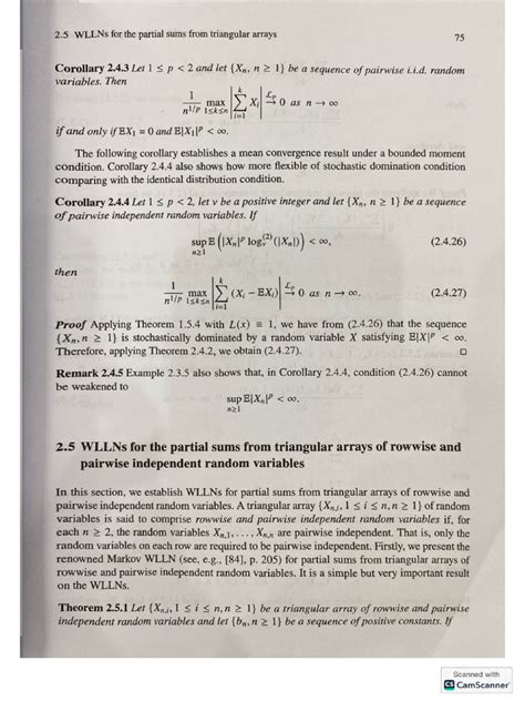 25 Wllns And Mean Convergence Theorems Trang Pdf