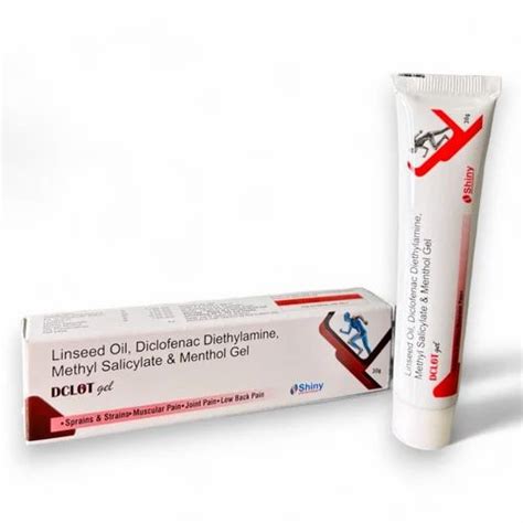 Diclofenac Methyl Salicylate Linseed Oil And Menthol Gel Ointment For