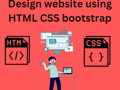 A Responsive Front End Using HTML CSS Bootstrap And React Js Upwork