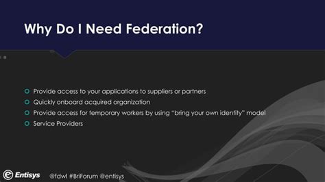 SAML And Other Types Of Federation For Your Enterprise PPT