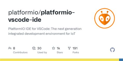 Github Platformio Platformio Vscode Ide Platformio Ide For Vscode The Next Generation