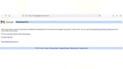 Temporary Error Gmail How To Fix Issue Technary