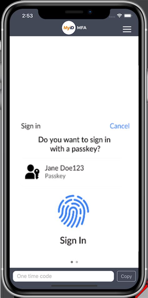 Mfa Authentication Types Myid Mfa Intercede