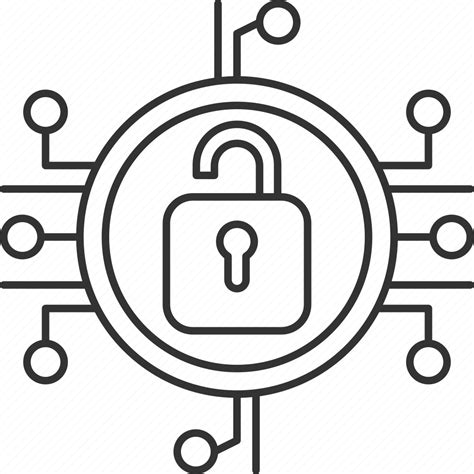 Cryptography Secure Protection Data Information Icon Download On