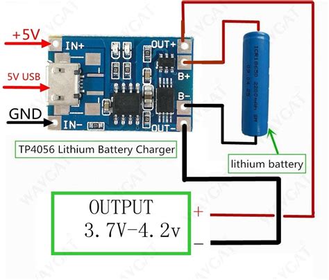 tp4056 isn t outputing voltage arduino