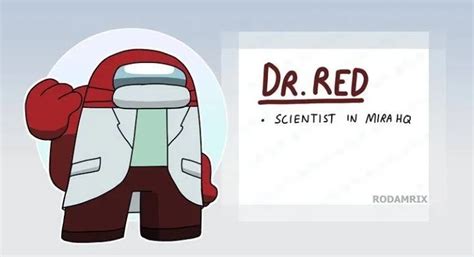 Dr Red Main Seriesgalleryofficial Artwork Rodamrix Among Us Wiki