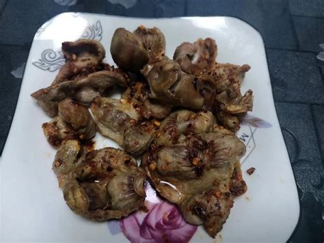 【空气炸锅·烤鸡胗 跟烧烤店的有什么区别呢图片】烤鱼儿下厨房