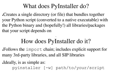 Developing And Distributing Cross Platform Software With Pyinstaller