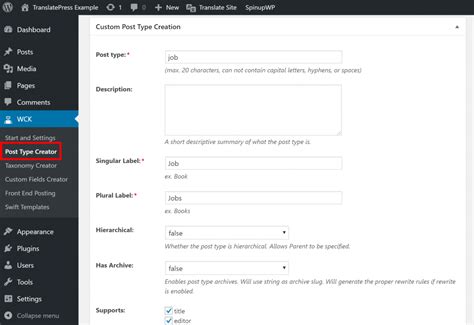 How To Translate Custom Post Types In Wordpress Translatepress