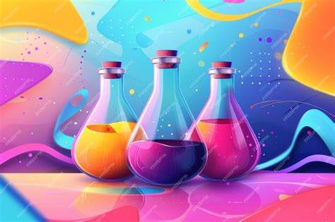 Abstract Molecular Structure With Red And White Spheres Set Against A White Background