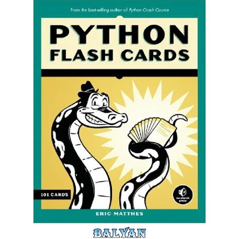 خرید و قیمت دانلود کتاب Python Flash Cards Syntax Concepts And Examples ترب