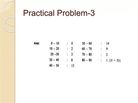 Frequency Distribution Of Data Pptx