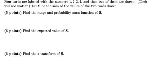 Solved I only need help with Find the z-transform of S. | Chegg.com