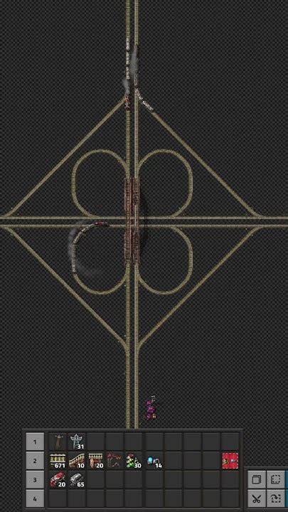 Cloverleaf Intersection Factorio Trains Youtube