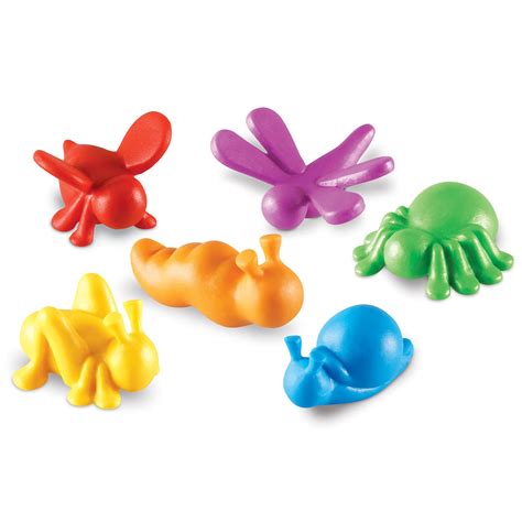 Learning Resources In The Garden Bug Counters Tub Of 72 Bigamart