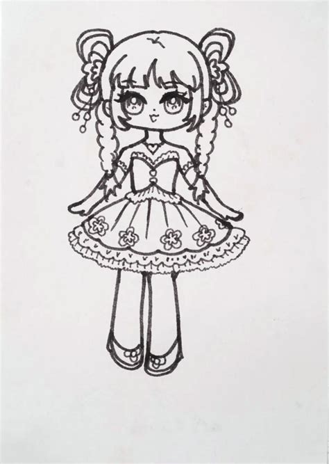 100种小公主简笔画教程简单又好看（19张） 简笔画图片大全