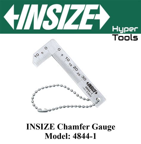 Insize Chamfer Gauge Chamfer Gage Model 4844 1 Lazada