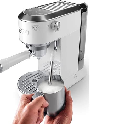 ديلونجي ماكينة تحضير قهوة باريستا ديو من ديديكا مع مضخة واسبرسو ومشروب