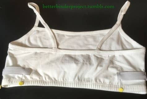 Trying To Build A Better Binder Transform A Sports Bra Into A Binder THE TUTORIAL