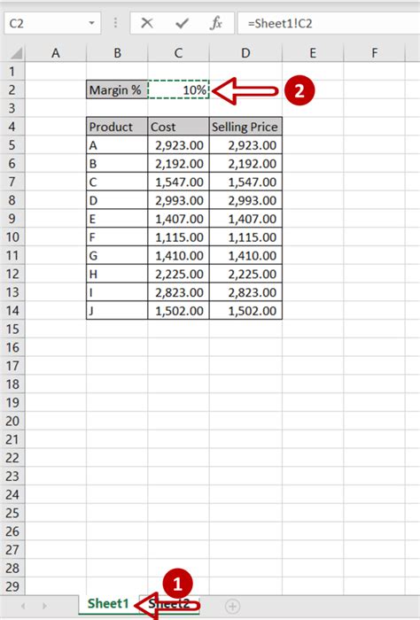 how to link cells from one sheet to another in excel spreadcheaters