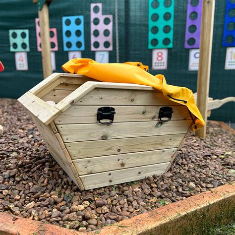 Early Years Outdoor Mini Wooden Skip Precision Timber