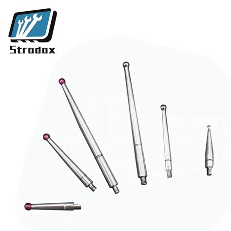 텅스텐 헤드 프로브 레버 M16 M18 M20 길이 16 21 Mm 다이얼 표시기 Cmm 비자기 측정 팁 Sonde 게이지 핀 게이지 볼기구 부품 And 액세사리