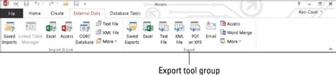 How To Export Data Into Access 2016 Dummies