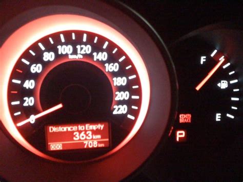 Distance To Empty Meter