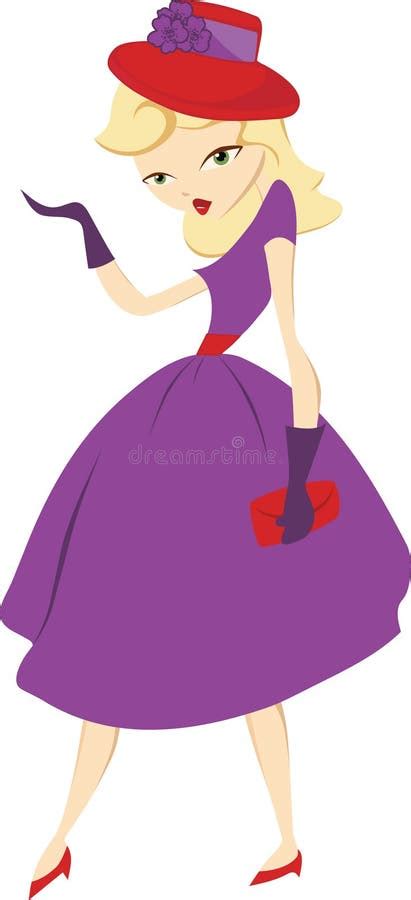 Redhat Girl Stock Vector Illustration Of Meeting Heels 27730315