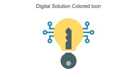 Digital Solution Colored Icon In Powerpoint Pptx Png And Editable Eps