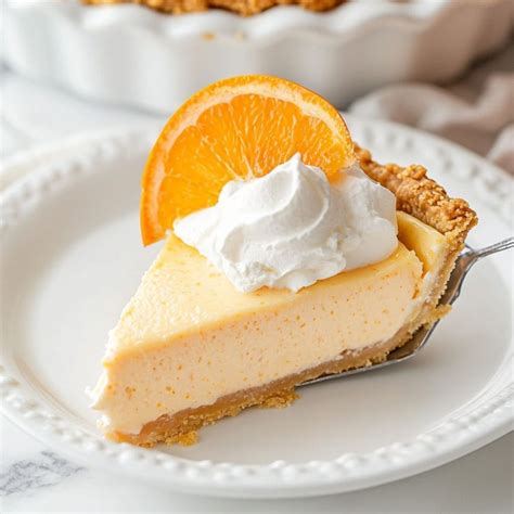 No Bake Orange Creamsicle Pie Insanely Good