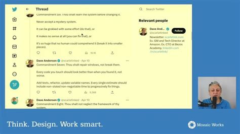 Mozaic Works On Linkedin The 10 Commandments Of Legacy Code