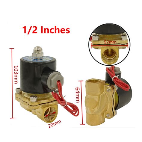 12V 24V DC Electric Solenoid Valve Wireless Remote Control Set