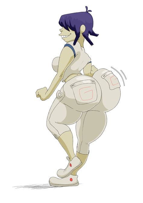 Rule 34 1girls Big Breasts Blue Hair Bubble Butt Dancing Fat Ass Female Only Gorillaz Huge Ass