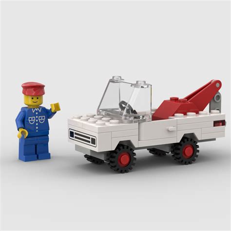 Lego Moc Tow Truck 1980 By Pappy76 Rebrickable Build With Lego