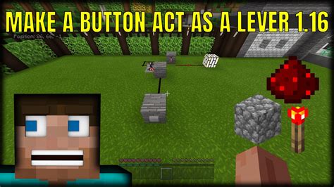 How To Make A Lever Minecraft