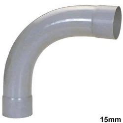90 Degree Female 15mm Grey Pvc Pipe Bend At Rs 5piece In Sahibabad