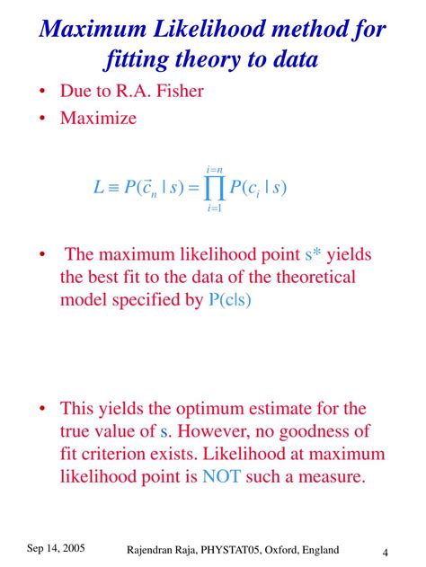 ppt a general theory of goodness of fit in likelihood fits powerpoint