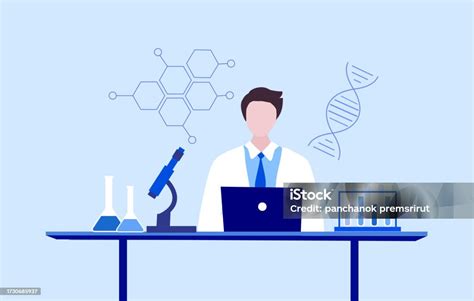 Professional Scientists Doctors And Chemical Researchers Working And Analysis In Laboratory