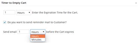 Timer To Empty WooCommerce Cart After A Set Time