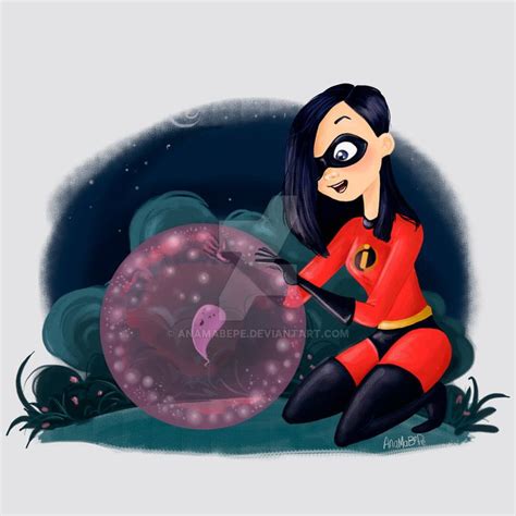 On Deviantart Violet Parr Fan Art Art