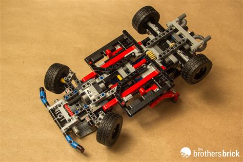 Lego Technic 40th Anniversary Car Chassis [review] The Brothers Brick