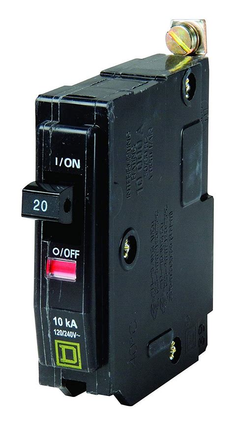 Connecticut Electric Vpkubip120 20 Amp Single Pole Pushmatic Circuit Breakers