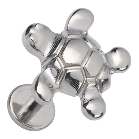 16g Sea Turtle Titanium Labret Tulsa Body Jewelry 16g Sea Turtle Titanium Labret Tulsa Body Jewelry