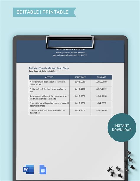 Editable Timetable Templates In Word To Download