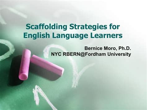 Scaffolding Strategies For Ells Pdf