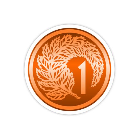 One Cent Coin My New Zealand