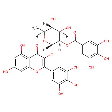 56939 52 7 2″ O 没食子酰基杨梅苷 Cas号56939 52 7分子式、结构式、msds、熔点、沸点
