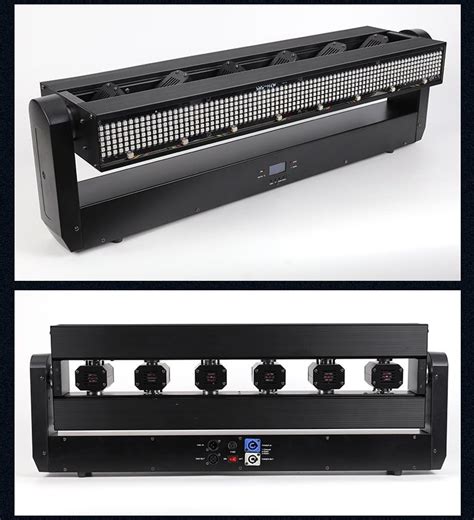 Six Heads 3in1 Dot Matrix Laser Light