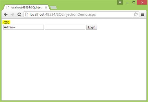 Protect Your Data Prevent Sql Injection Codeproject